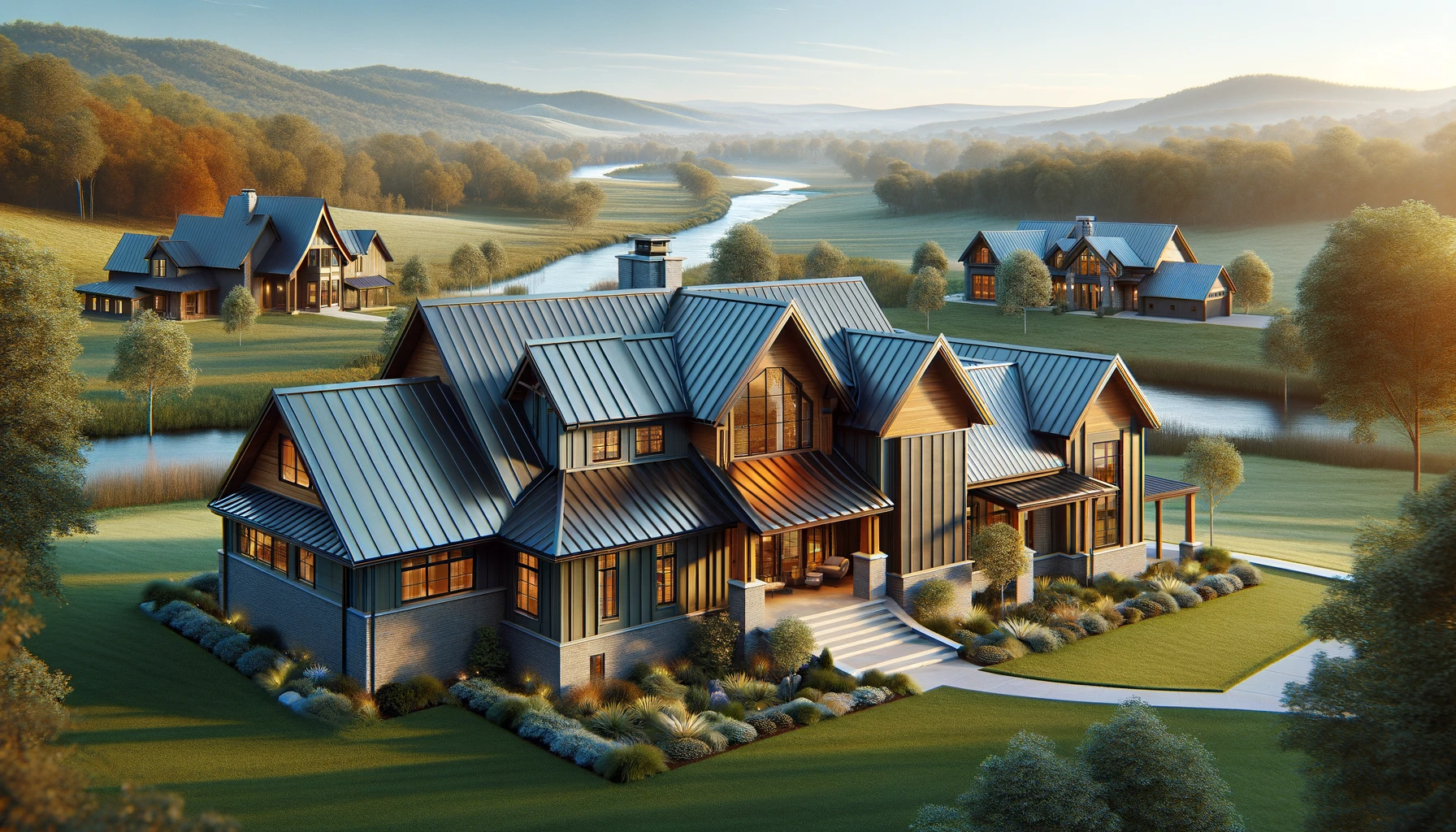 Design and Aesthetics in Metal Roofing - Cook Roofing CO.